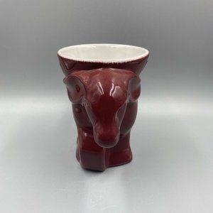 Frankoma | Dining | Frankoma 984 Red Maroon Democrat Donkey Mug | Poshmark